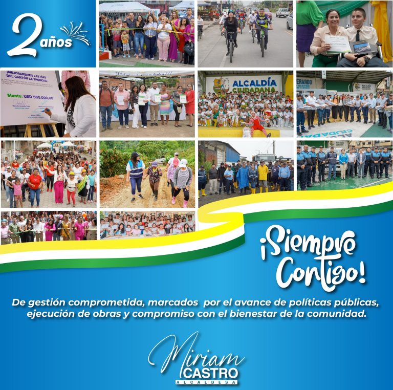 ALCALDÍA CIUDADANA – 2 AÑOS SIEMPRE CONTIGO – Alcaldía Ciudadana de La Troncal